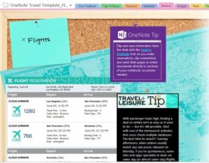 Travel Made Easy with Microsoft OneNote Travel Template {Giveaway ...